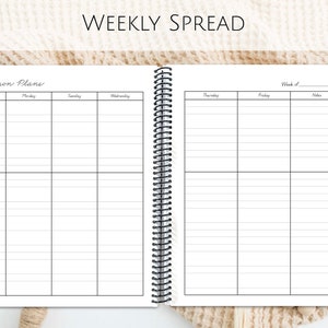 Homeschool Planner 2024-2025, Undated Homeschool Planner, Charlotte ...