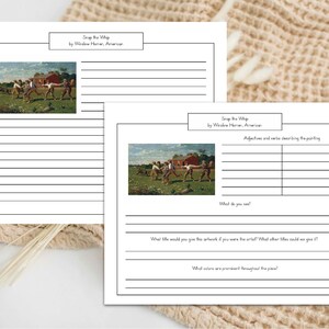 Fine Art Studies American Artists Picture Study Charlotte Mason Art ...