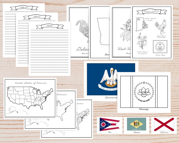 Geography Lapbook Teach Maps & Globes Geography Reading - Etsy Canada