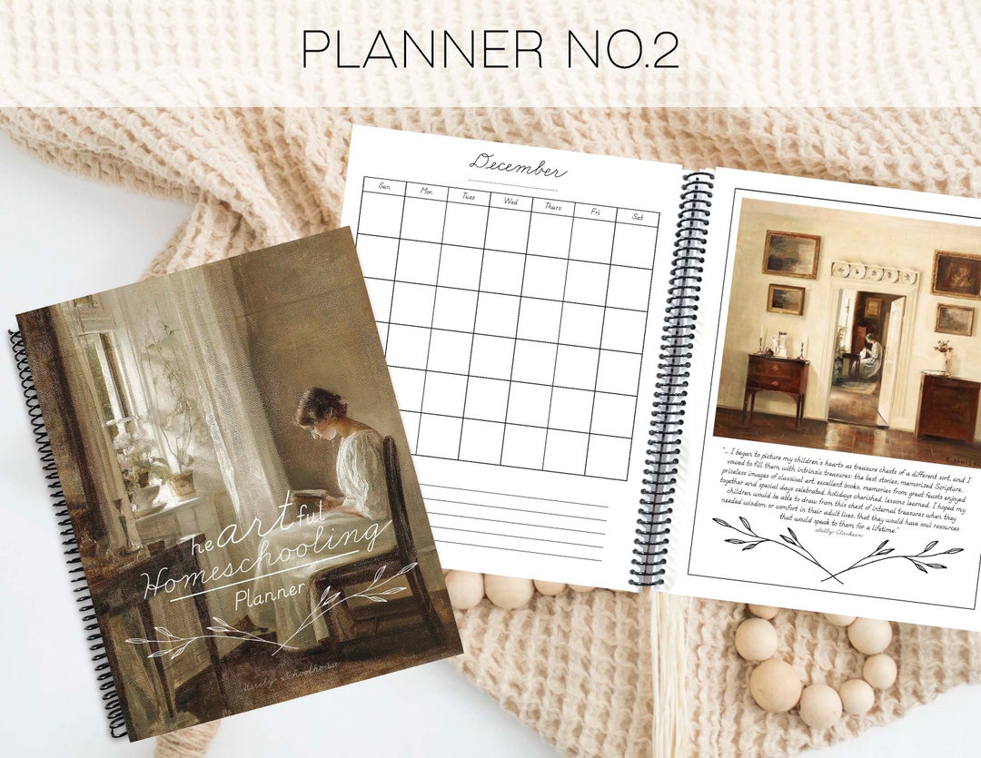 Homeschool Planner 2024-2025, Undated Homeschool Planner, Charlotte ...
