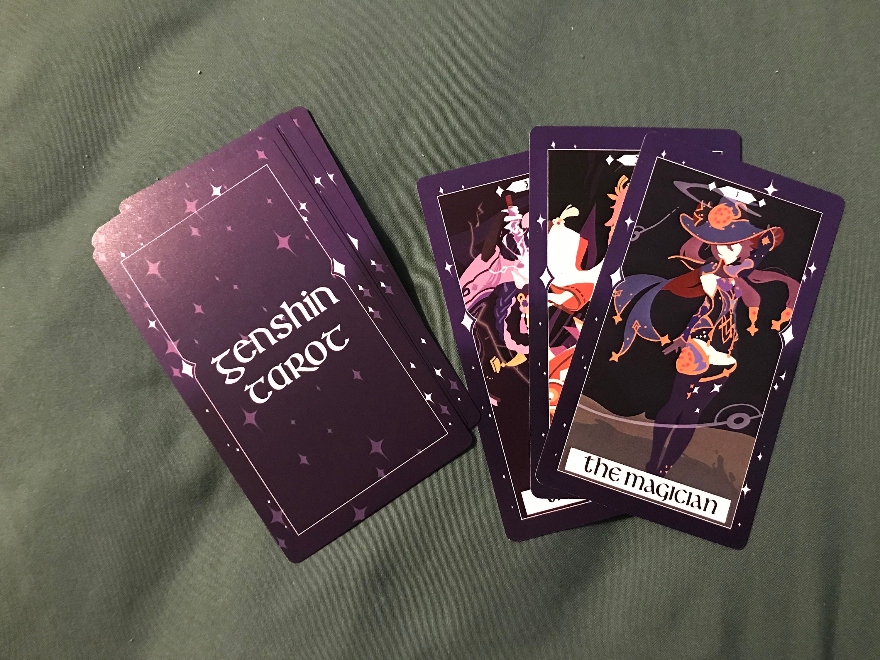 Genshin Impact Tarot Reading / Pop Culture Deity/ Entity / Tarot ...