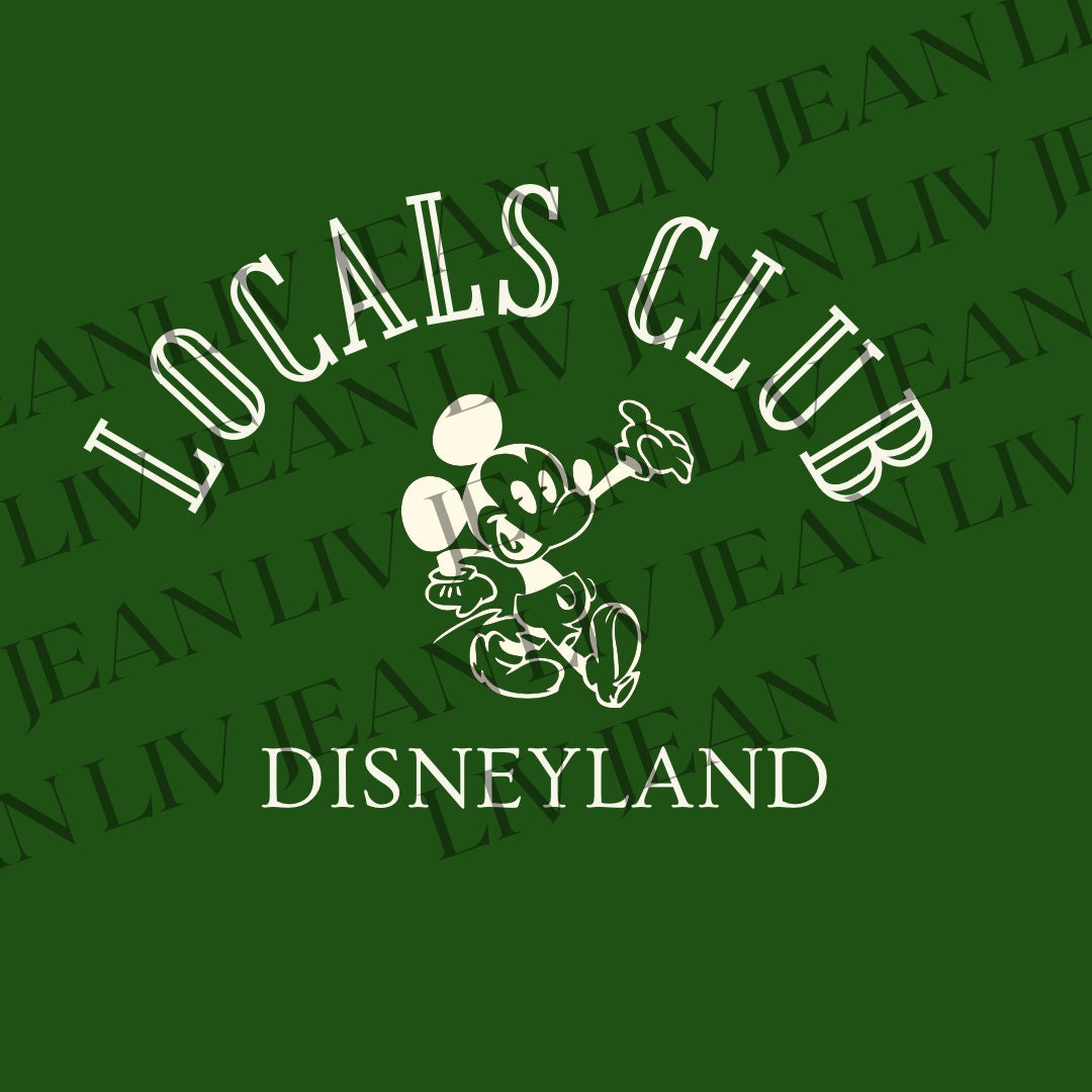 Disneyland Locals SVG Bundle - Etsy