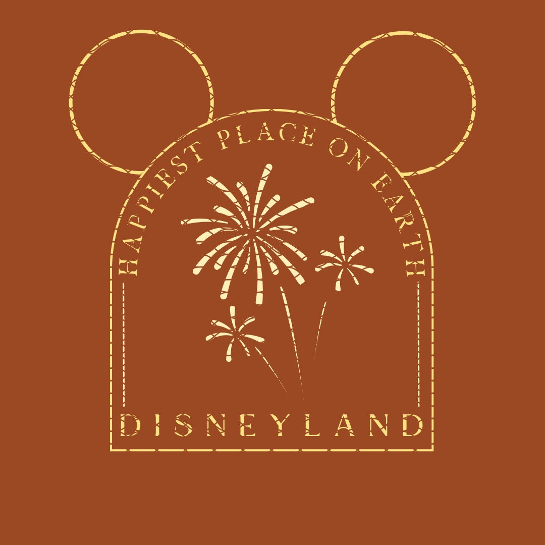 Minimalistic Boho Disneyland SVG Bundle - Etsy