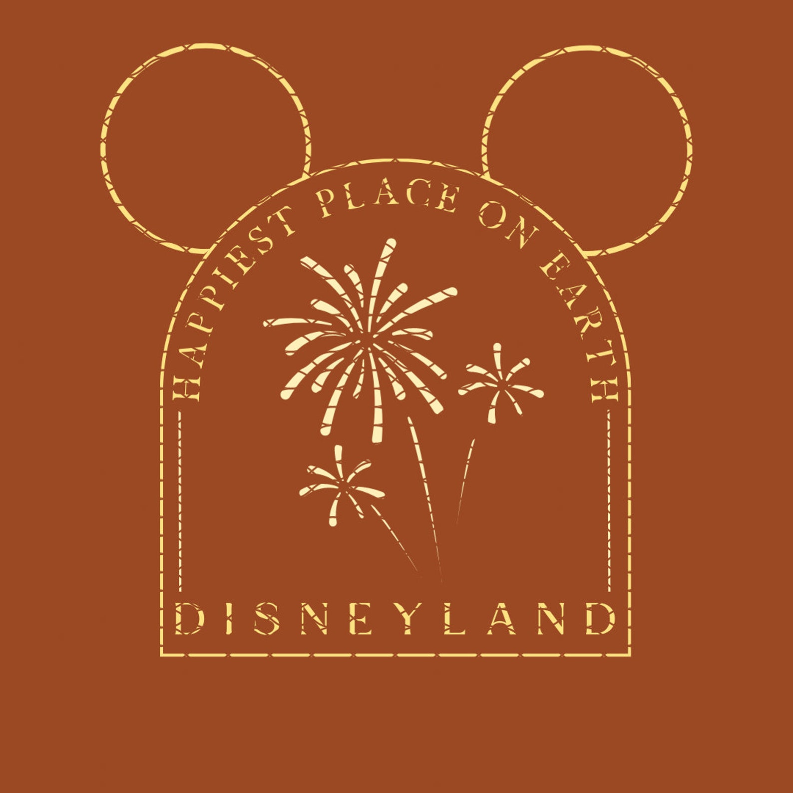 Minimalistic Boho Disneyland SVG Bundle - Etsy