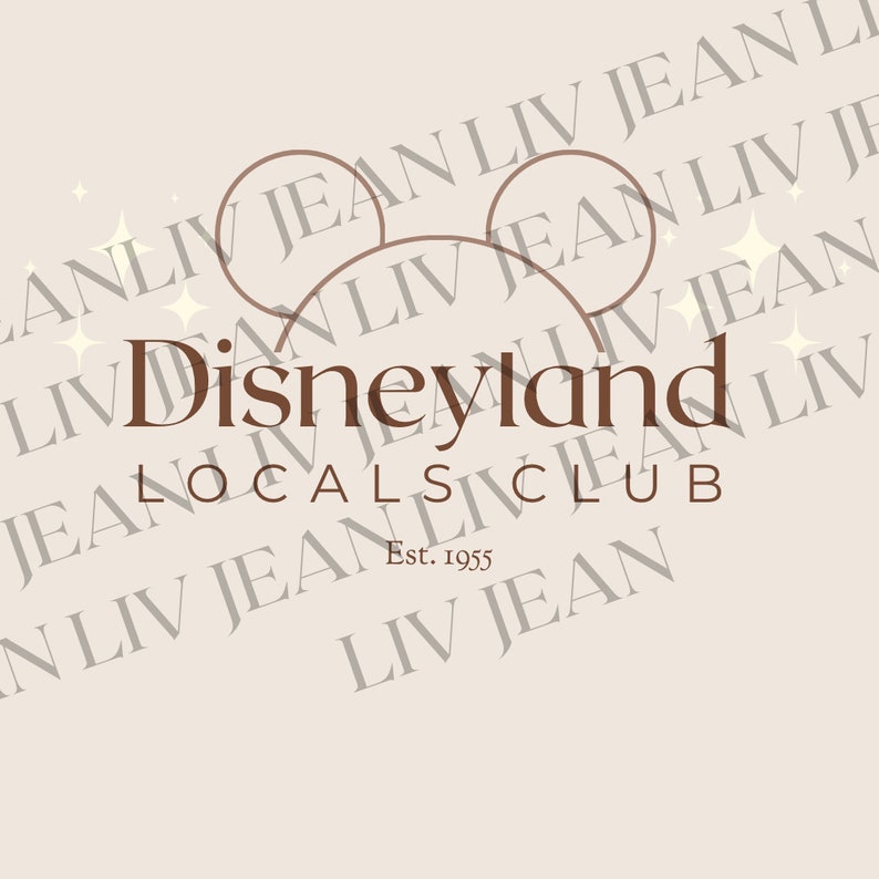 Disneyland Locals SVG Bundle - Etsy