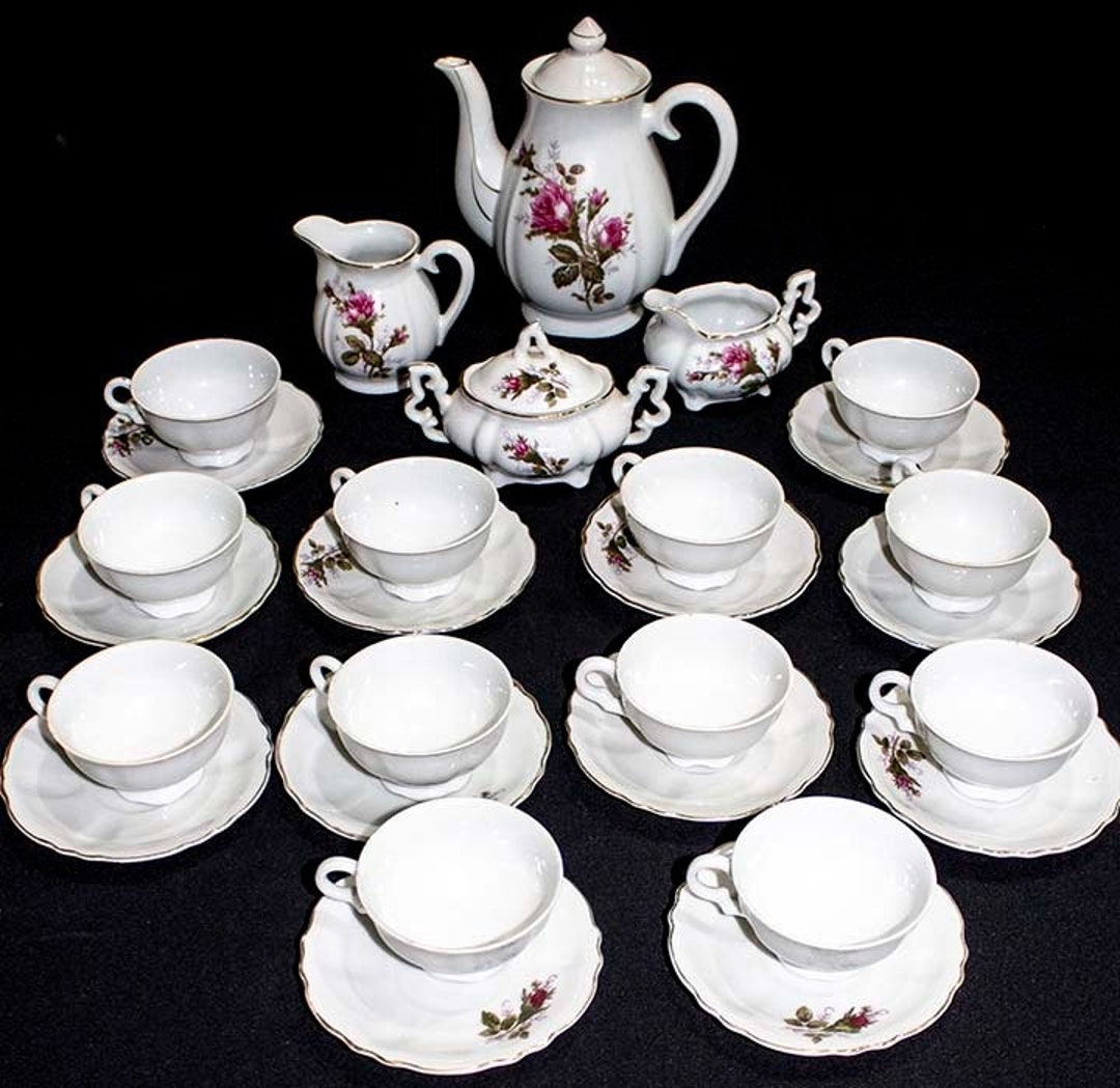 Moss Rose Japan Children's Tea Set 25 Pieces - Etsy
