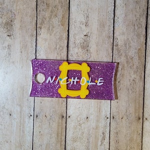 Friends Stanley Name Plate, Friends Theme Name Tag, Personalization ...