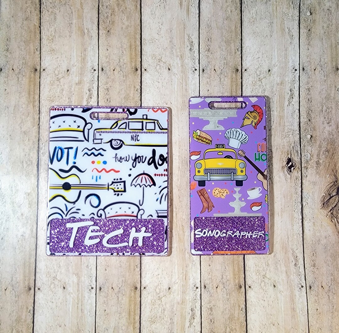 Friends Badge Buddy for Work/ Identification Badge/friends TV Show ...