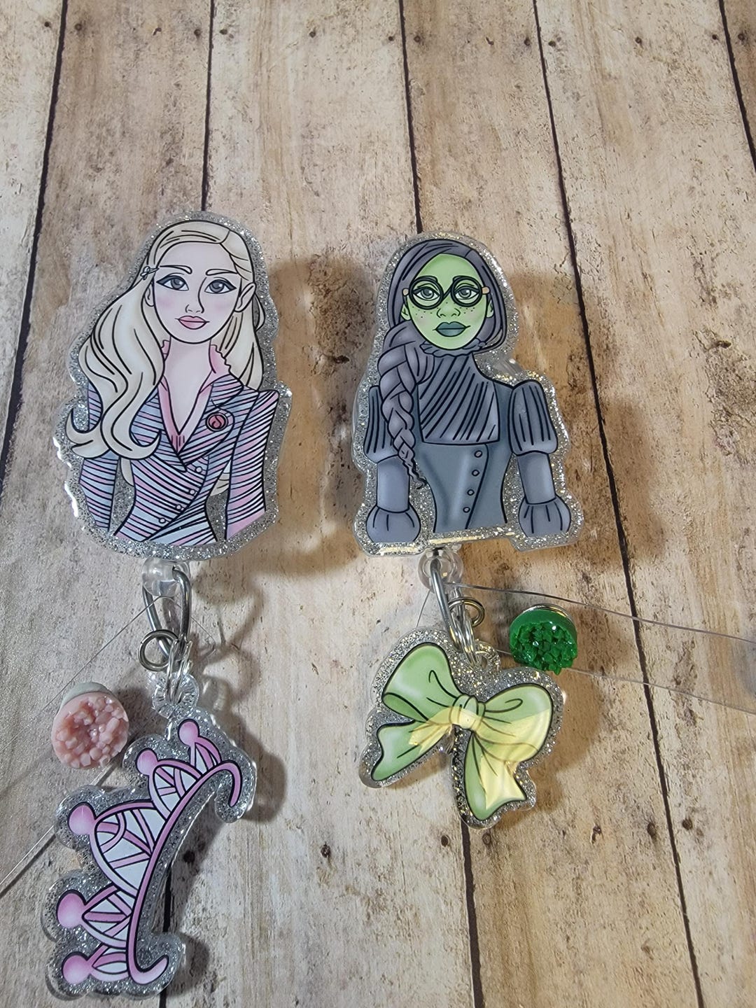 Wicked Badge Reel, Wicked Witch of the West, the Good Witch Badge Reel ...