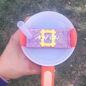 Friends Stanley Name Plate, Friends Theme Name Tag, Personalization ...