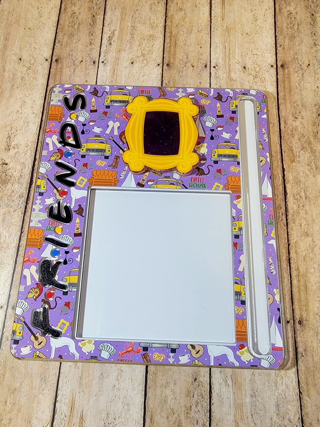 Friends Sticky Note Holder /friends TV Show/sticky Note/pen Holder ...