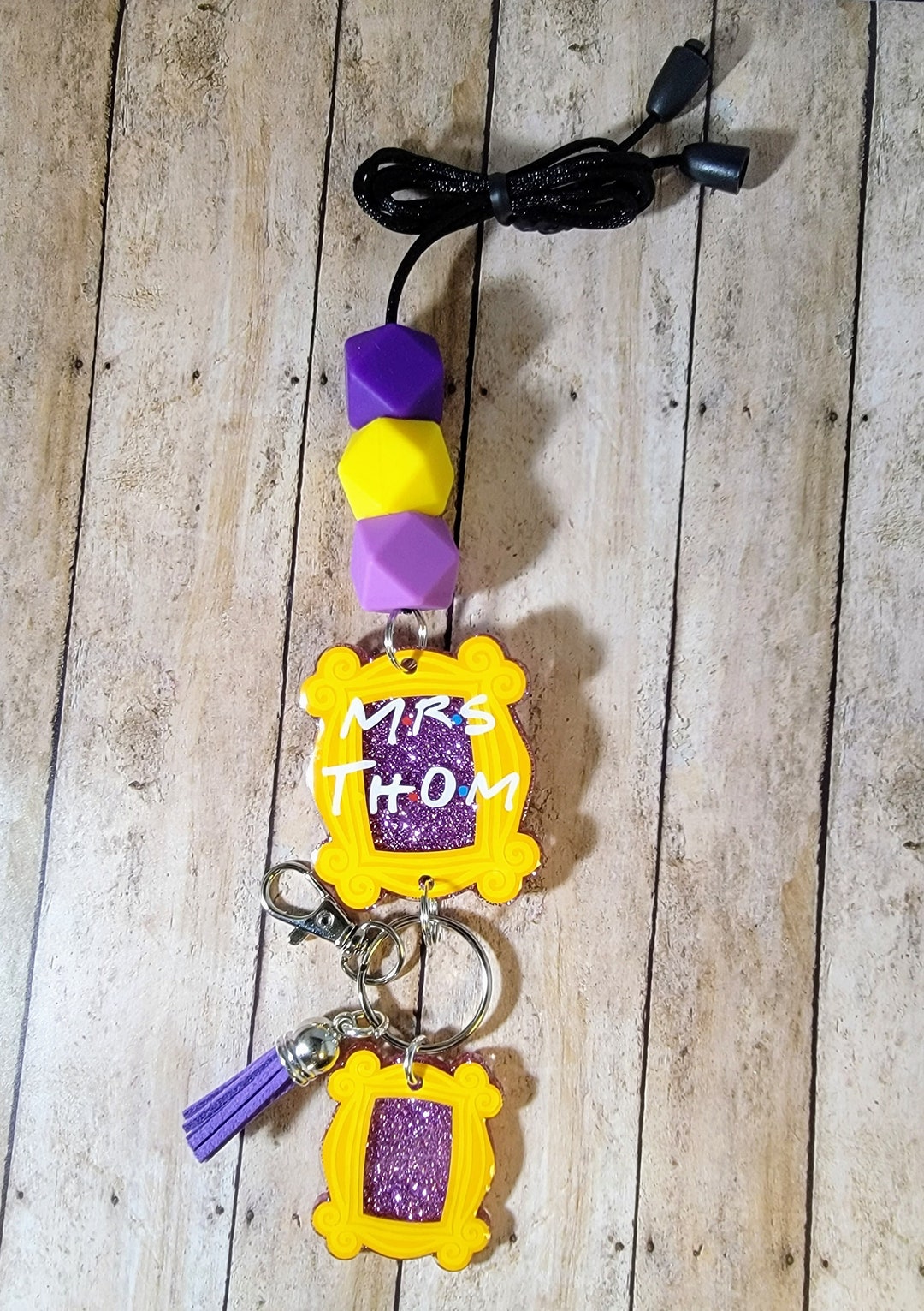 Friends Frame Lanyard/ Teacher Lanyard/friends TV Show/personalized ...