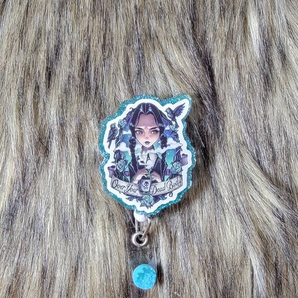 Wednesday Addams Badge - Etsy