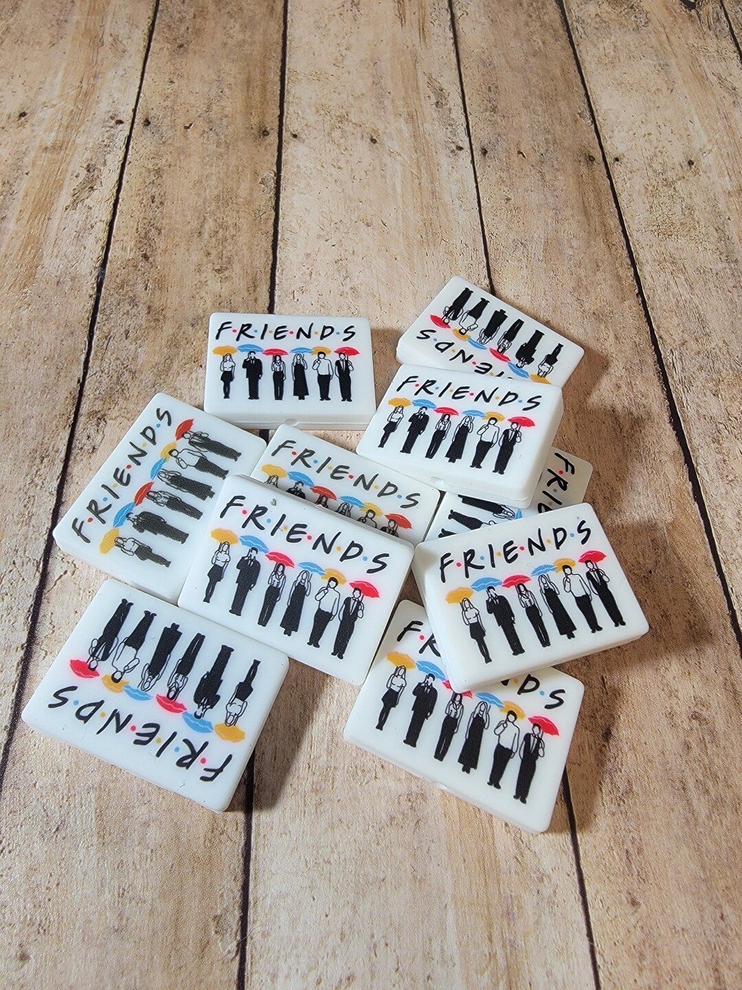 Friends Silicone Beads /medical Beads/focal Beads/nurse Beads/ Silicone ...
