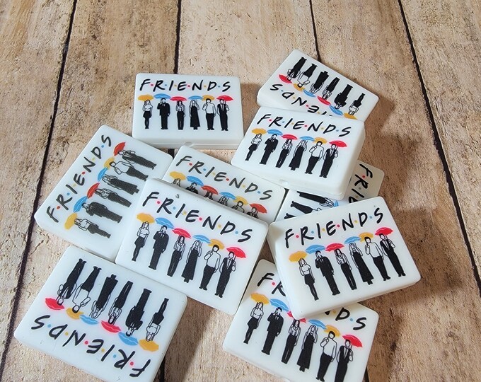Friends Silicone Beads /medical Beads/focal Beads/nurse Beads/ Silicone ...