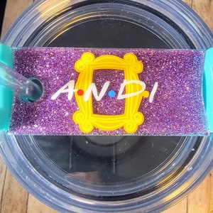 Friends Stanley Name Plate, Friends Theme Name Tag, Personalization ...