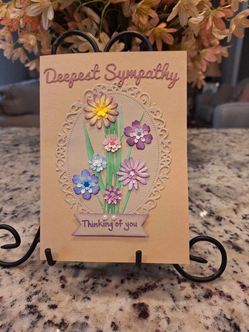 Deepest Sympathy Card - Etsy