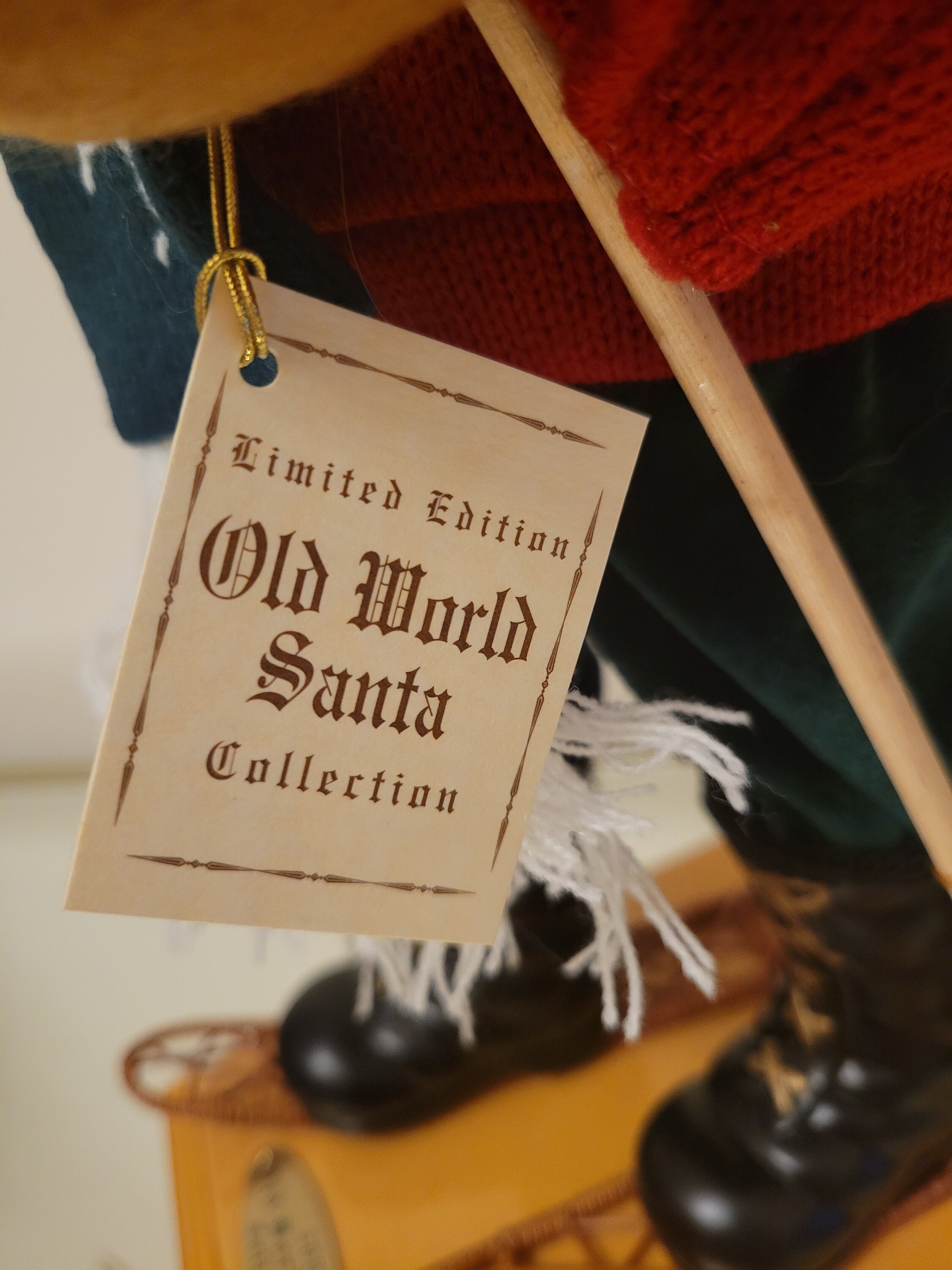 2004 Limited Edition Dept 65 Old World Santa Collection Snowshoe Santa ...