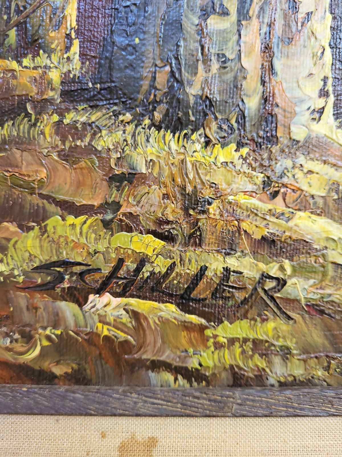 Richard Schiller Oil Painting.original Painting Canvas Size - Etsy