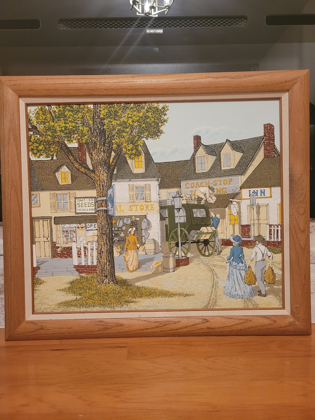 Vintage Framed and Numbered H. Hargrove Oil Painting Serigraph 2024 - Etsy