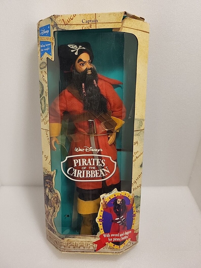 Vintage 1993 Mattel Barbie Walt Disney's Pirates of the Caribbean ...