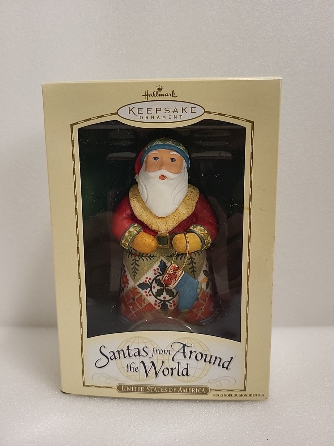 HALLMARK Keepsake Ornament santas From Around the World UNITED STATES ...