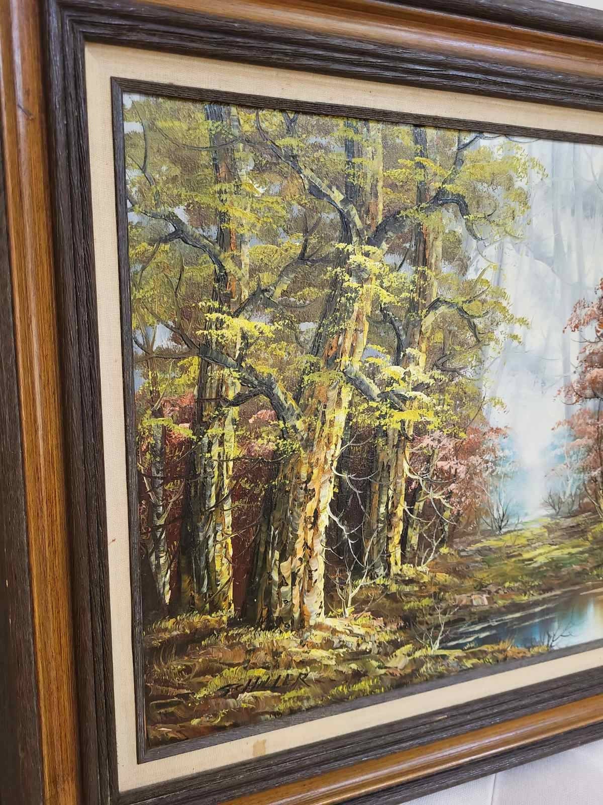 Richard Schiller Oil Painting.original Painting Canvas Size - Etsy