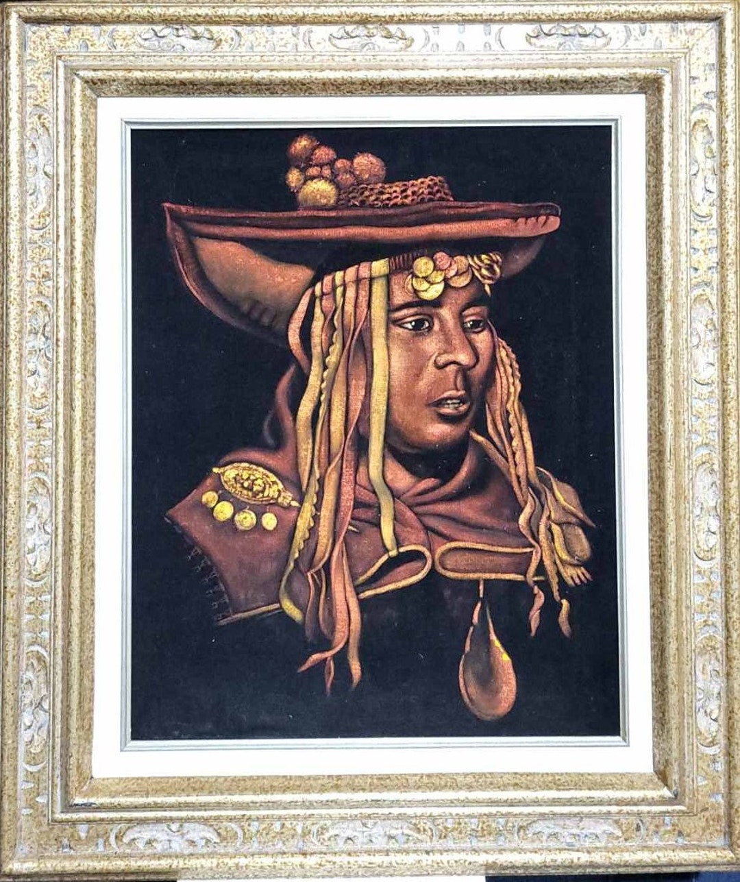 Vintage Black Velvet Painting. - Etsy