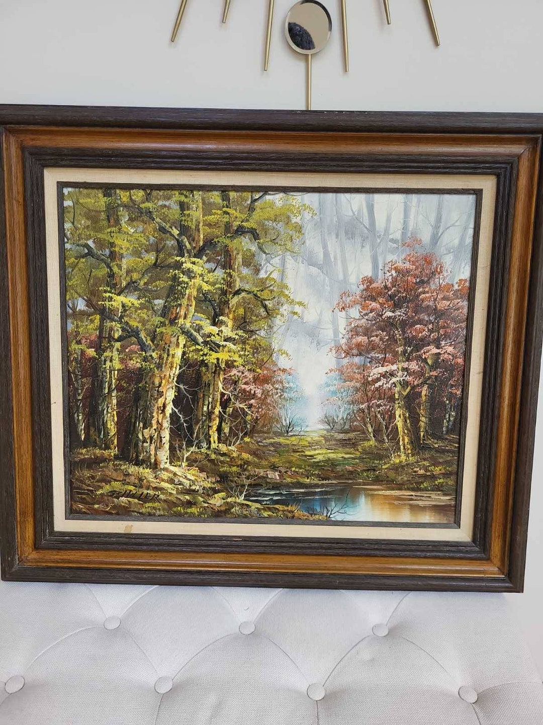Richard Schiller Oil Painting.original Painting Canvas Size - Etsy