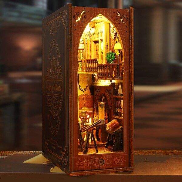 Dragon Book Nook 3d Printed Fantasy Book Shelf Décor and - Etsy Canada