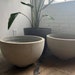 MCM Fiberglass Cement Style Planters - Etsy