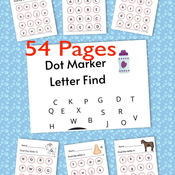 Letter Markers - Etsy