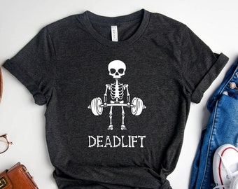 Skull Workout Shirt - Etsy