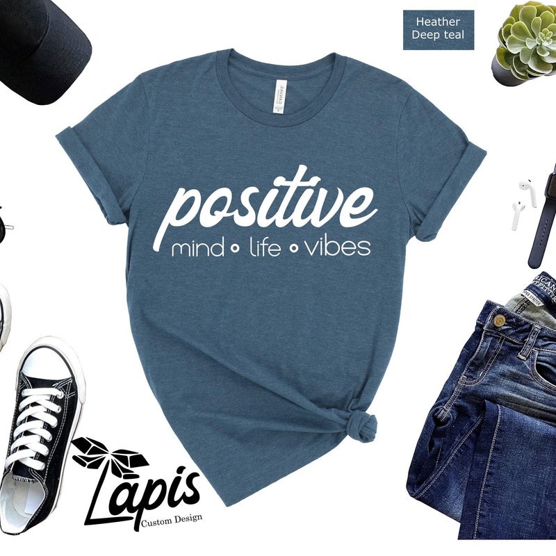 Positive Tshirts - Etsy