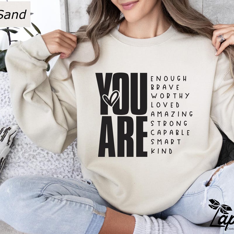 You Are Enough Shirt - Etsy