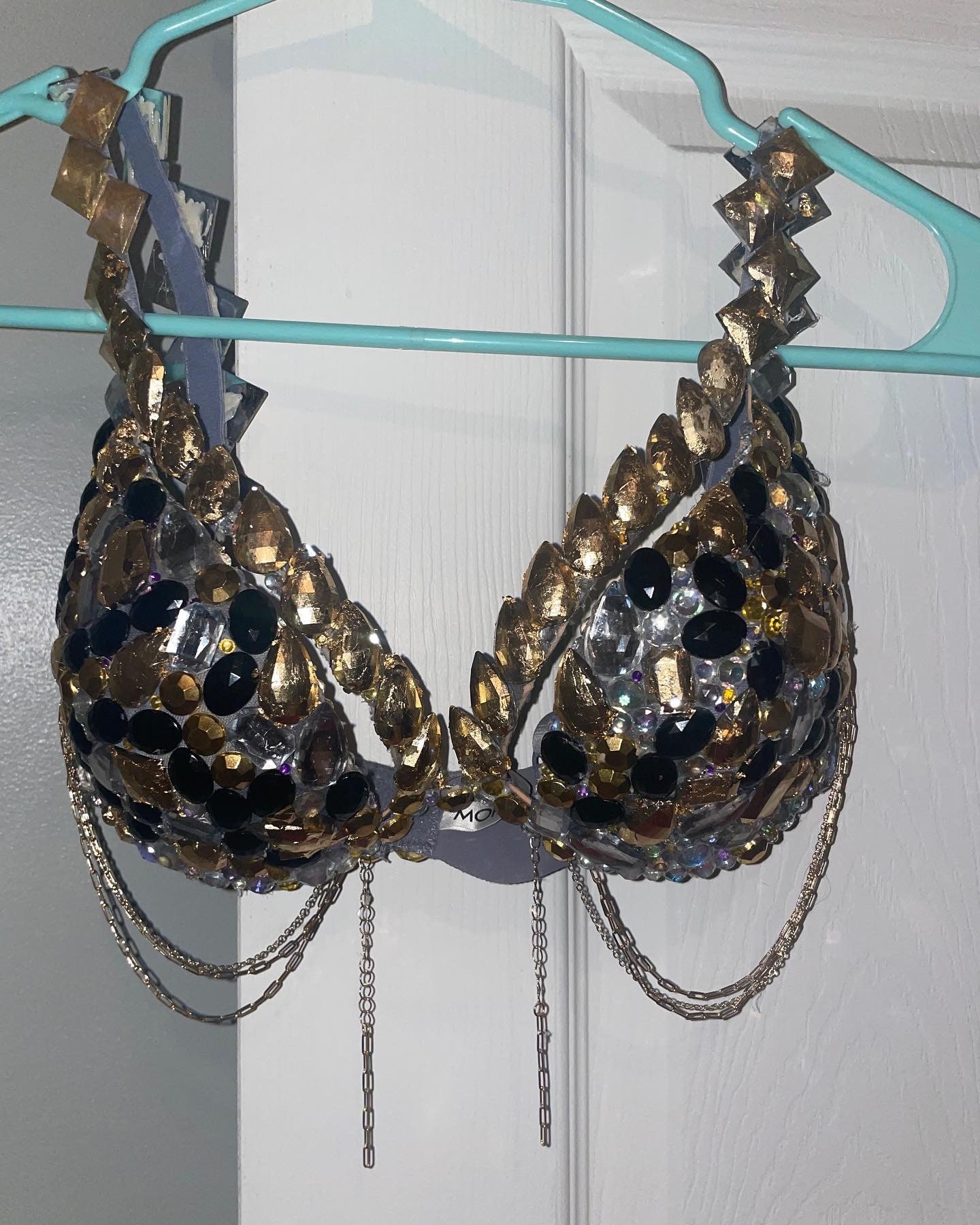 Golden Goddess Bra - Etsy