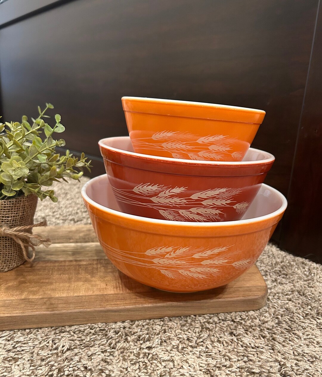 Pyrex Autumn Harvest 3-pc Mixing Bowl Set - Pyrex Mixing Bowls Set ...