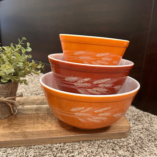 Pyrex Autumn Harvest - Etsy