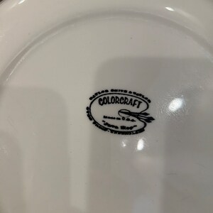 MCM Taylor Smith Java Key Dinner Plates- Set of 4 ( FOUR). Retro ...