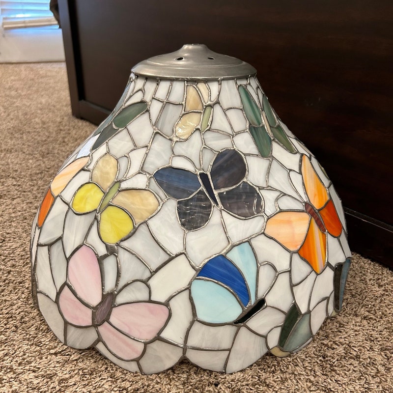 Stained Glass Lamp Shade - Etsy