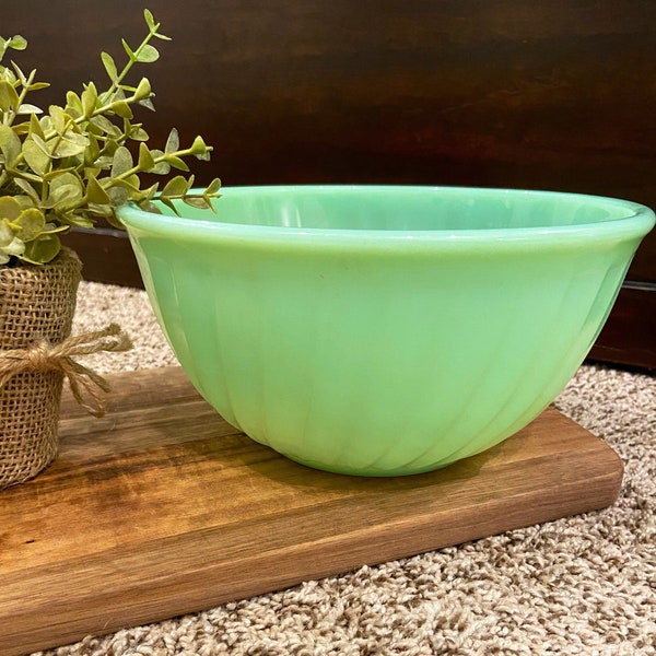Jadeite Mixing Bowl - Etsy