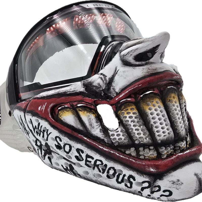Joker Cyberpunk Mask - Etsy