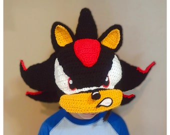 Shadow the Hedgehog Hat - Etsy
