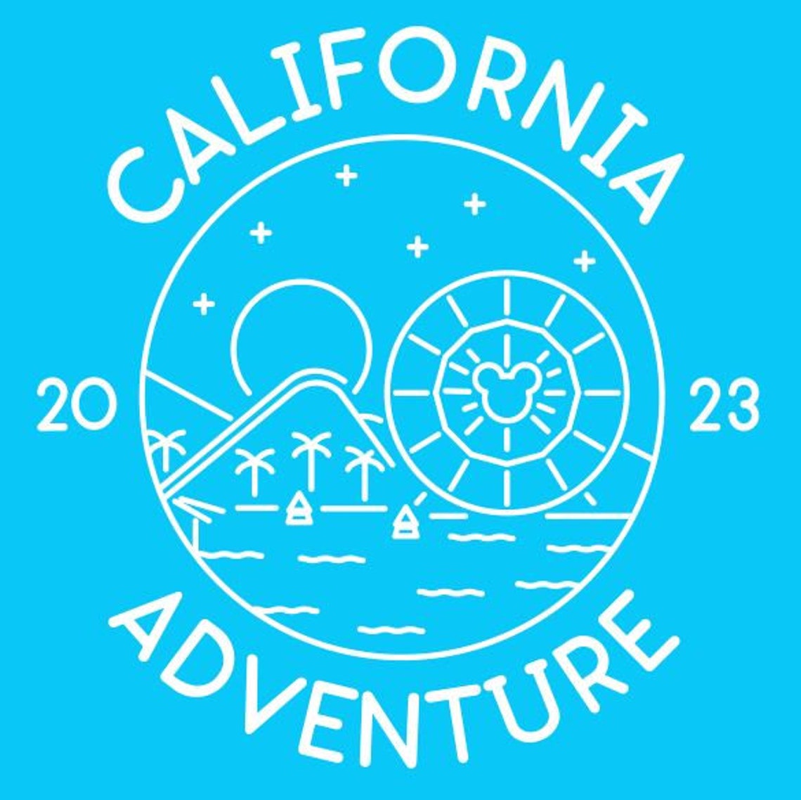 California Adventure PNG and SVG File - Etsy