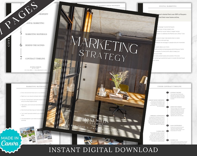 Modern Real Estate Proposal Book | Architectural Layout Presentation ...