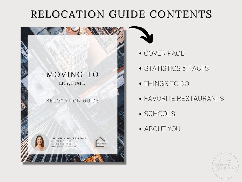 Real Estate Relocation Guide: Canva Template (digital Download) - Etsy