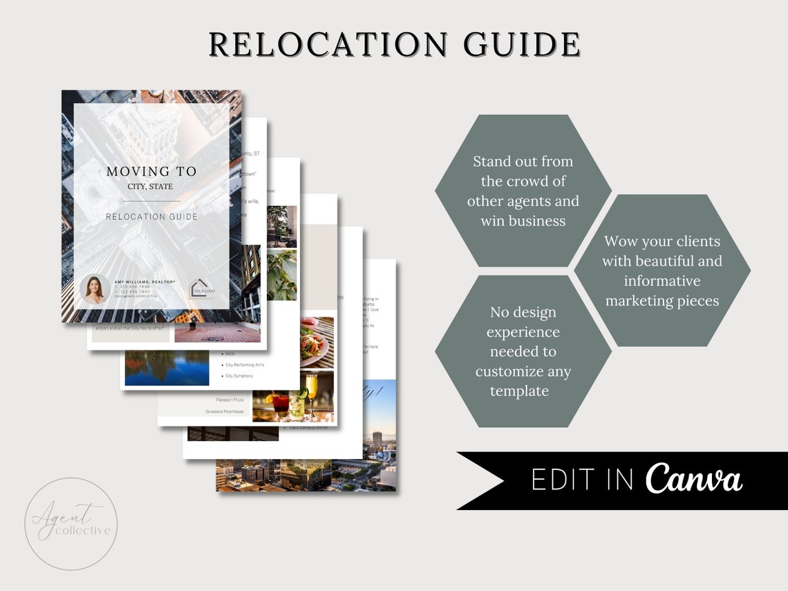 Real Estate Relocation Guide: Canva Template (digital Download) - Etsy