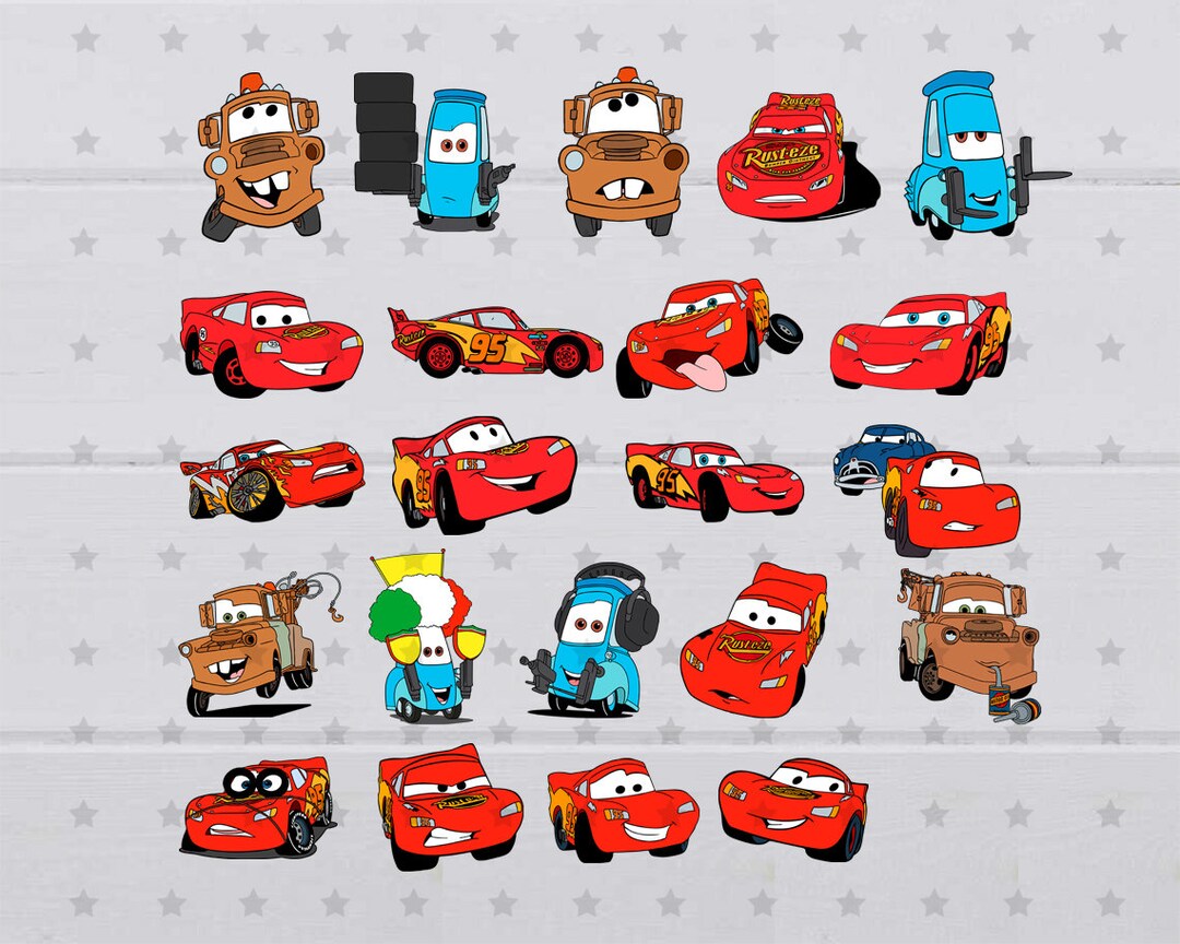 Cars Outline SVG, Clipart, Digital File - Etsy