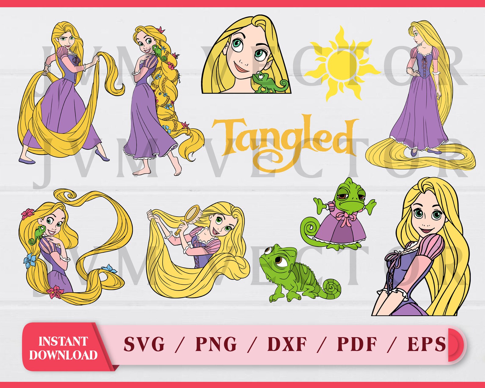 Princess SVG Clipart Digital File - Etsy