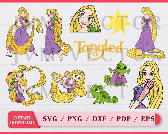 Princess SVG Clipart Digital File - Etsy